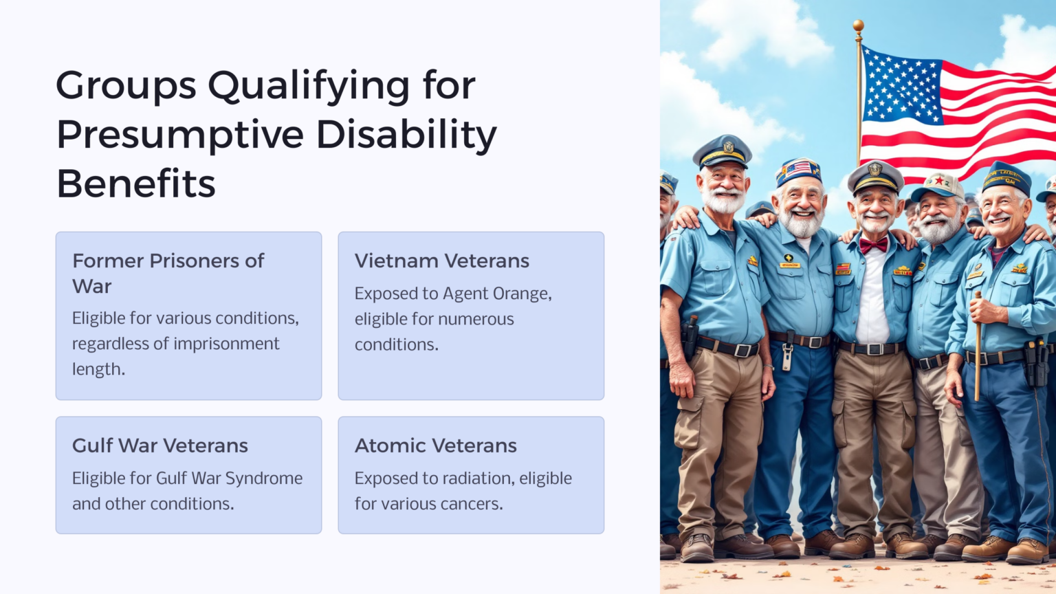 7 Groups Who Qualify for Presumptive Disability Benefits