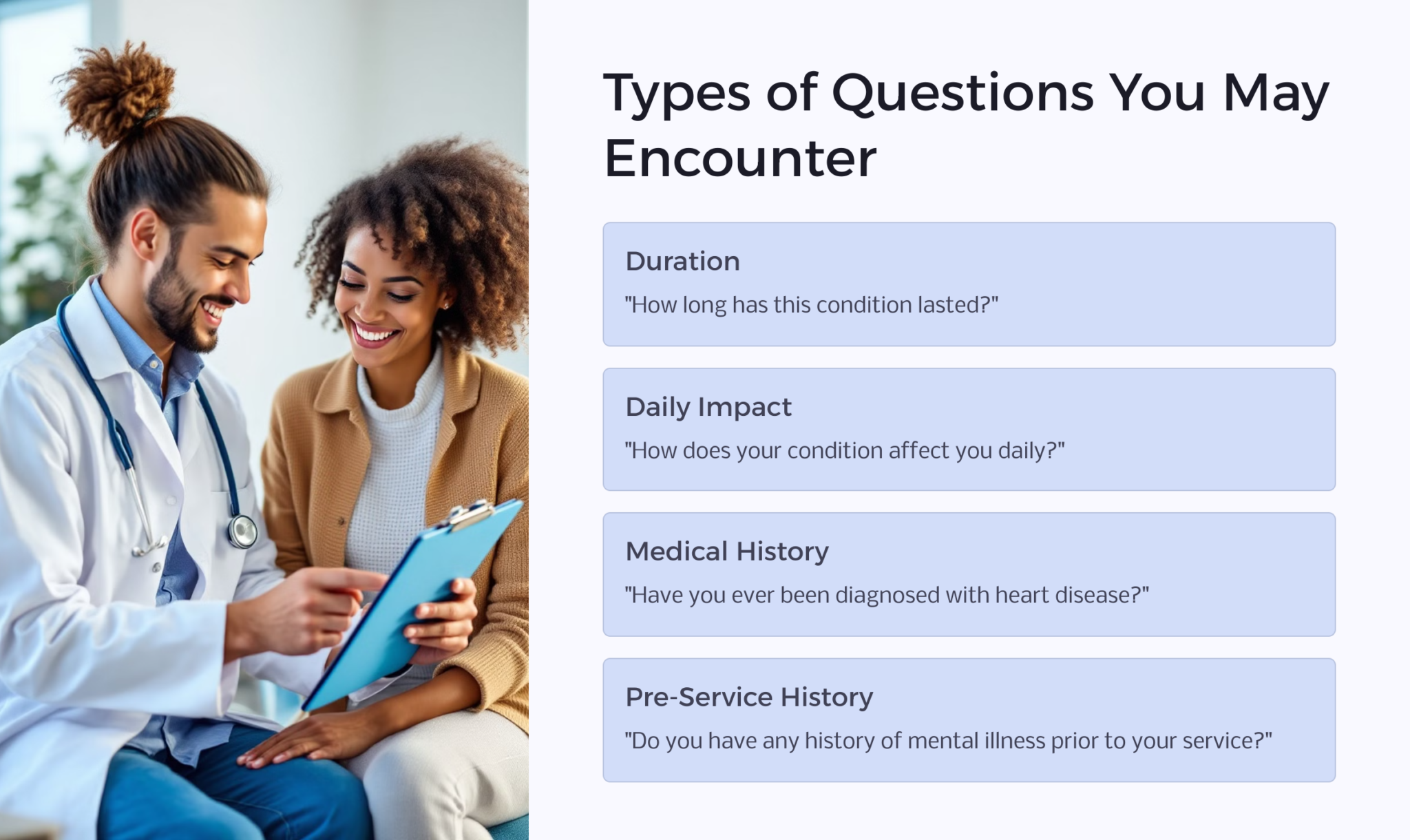 8 Things To Expect at Your C&P Exam