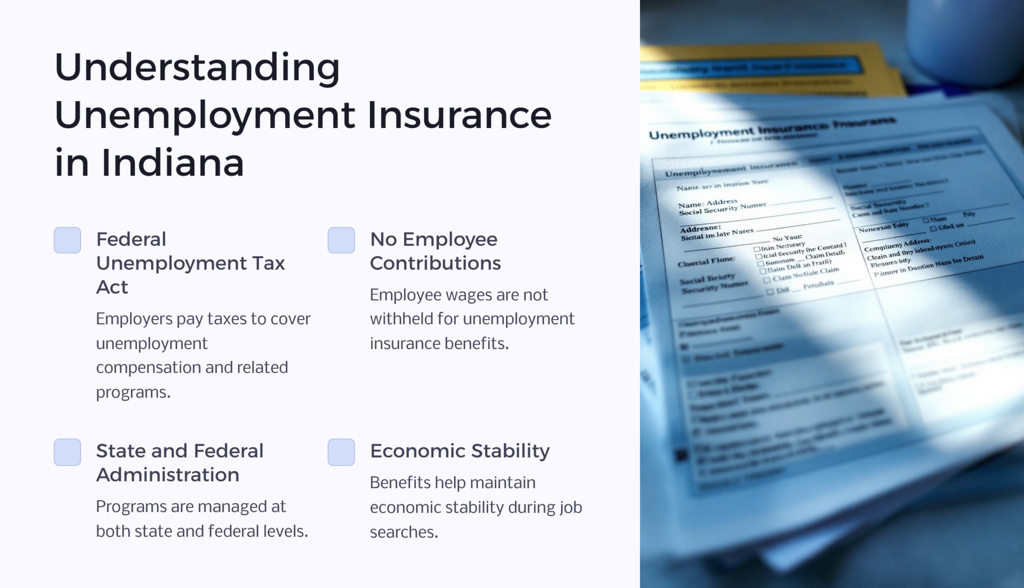 Guide to Indiana Unemployment Insurance Benefits