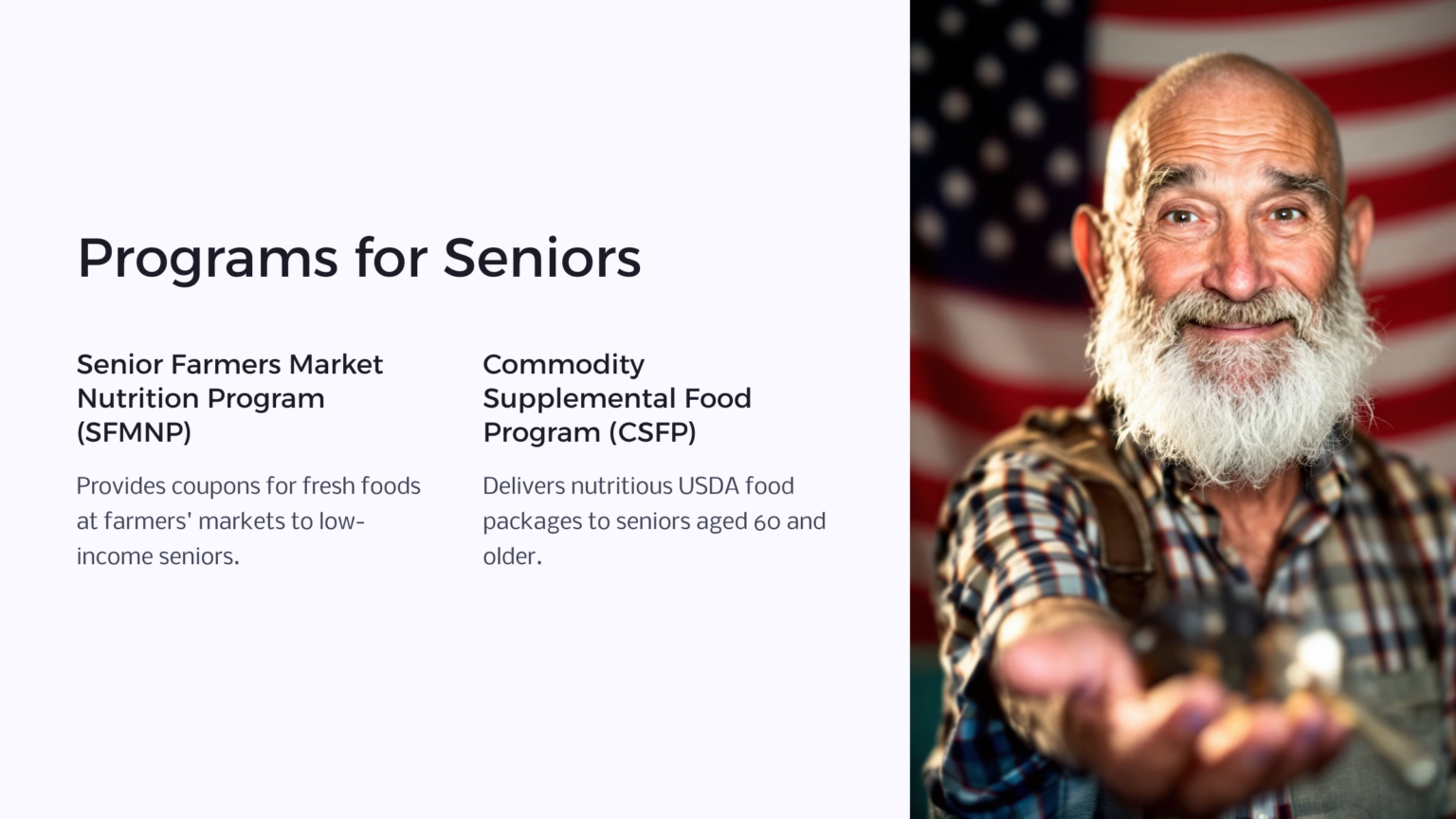 Which Food Assistance Program Is Right for Me?