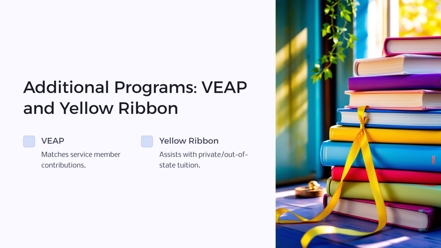 9 VA Education Benefit Programs for Veterans