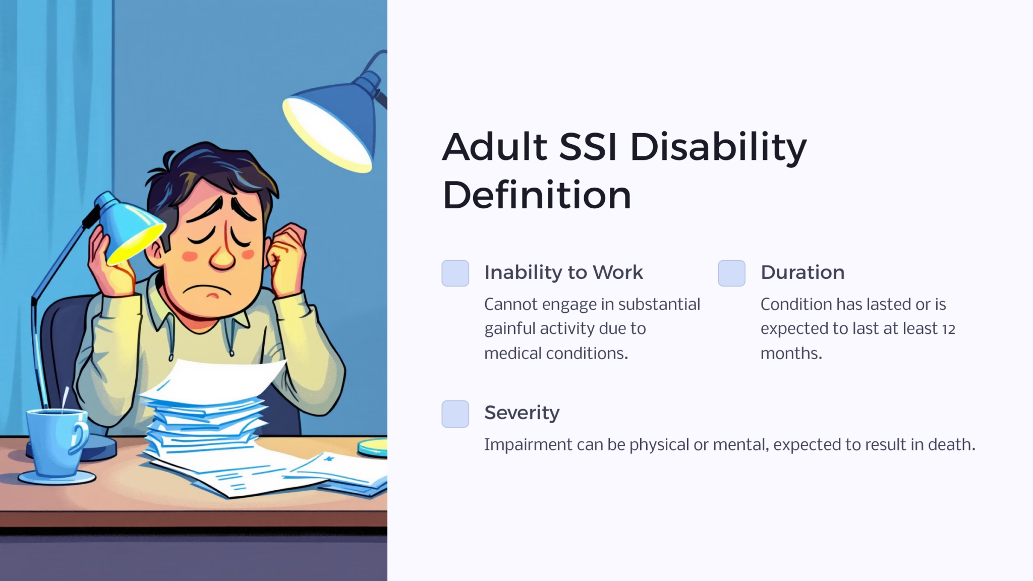 SSI Disability - Eligible Medical Conditions