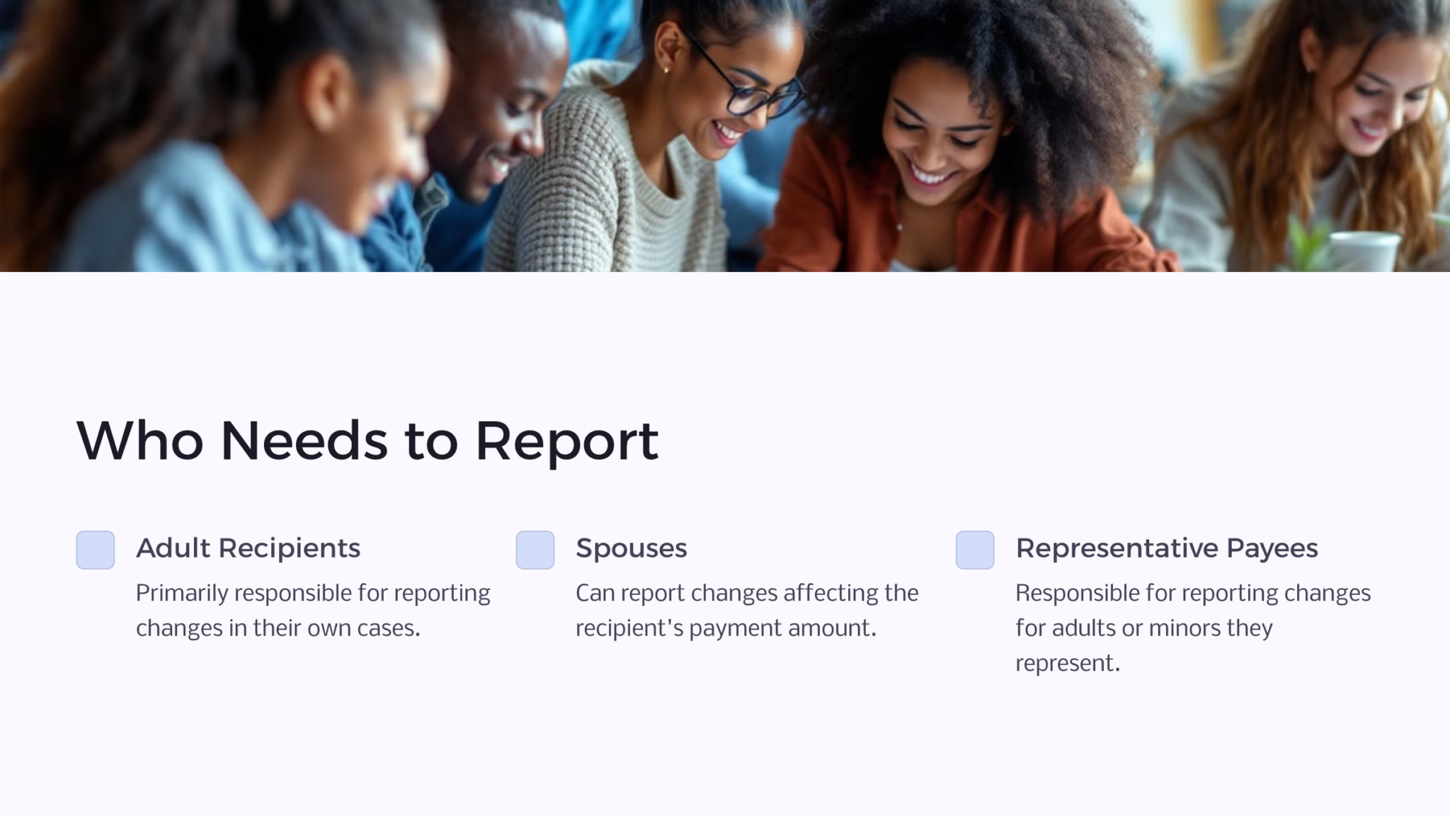 What do I have to report to the Social Security Administration after ...