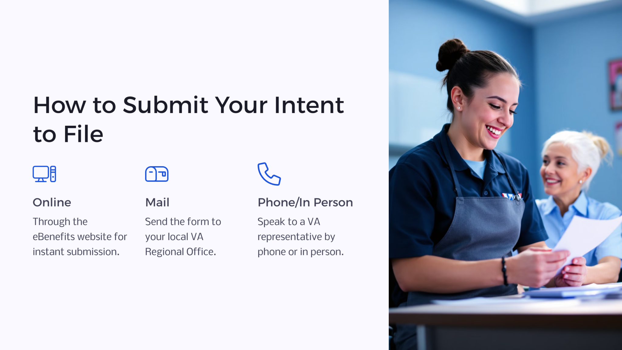 4 Benefits of the VA Intent To File