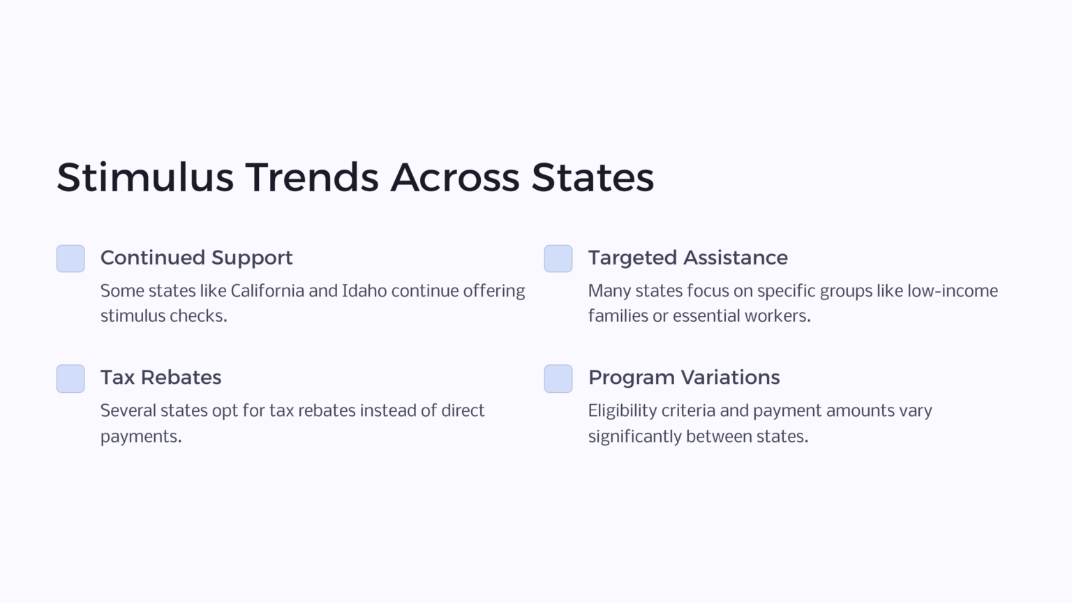 State Stimulus Check Amounts in 2023 - Benefits.com - We Make ...