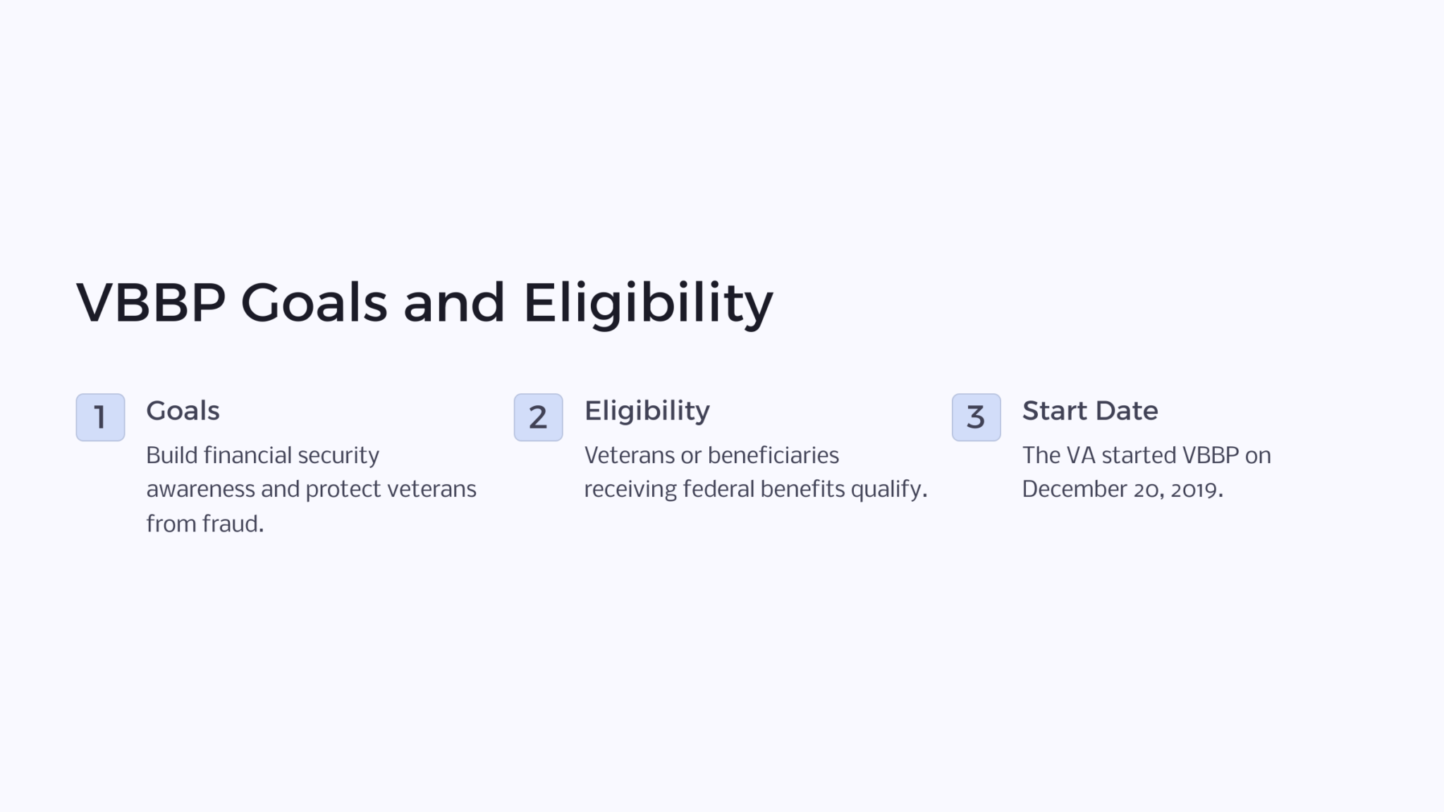 What Is the Veterans Benefits Banking Program?