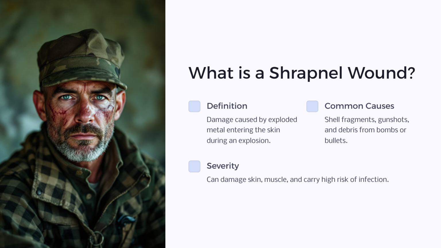 VA Benefits for Shrapnel Injuries