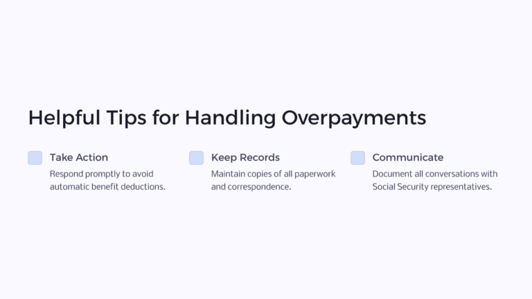 Social Security Overpayment - What To Do