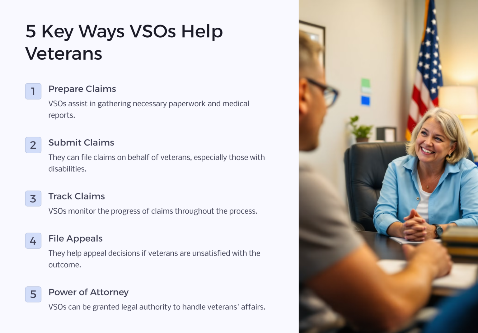 5 Ways a Veterans Service Officer Can Help