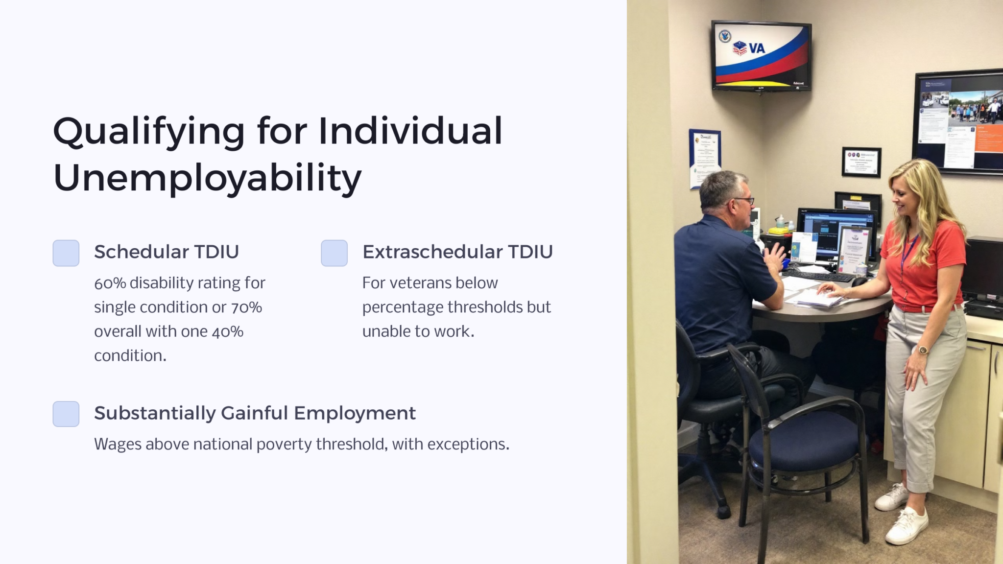 What is Total Disability Individual Unemployability (TDIU)?