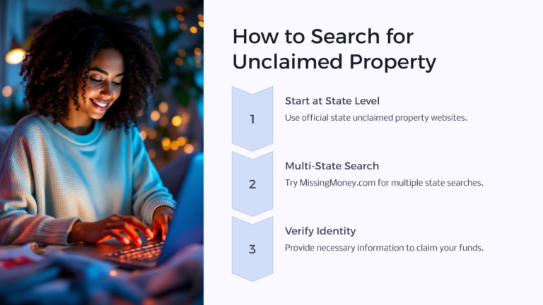 How To Find Missing Money and Unclaimed Property for Free