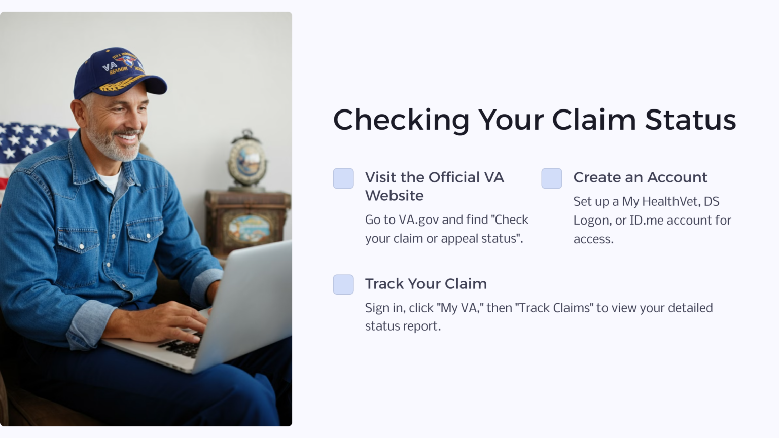 How to Check the Status of a VA Claim