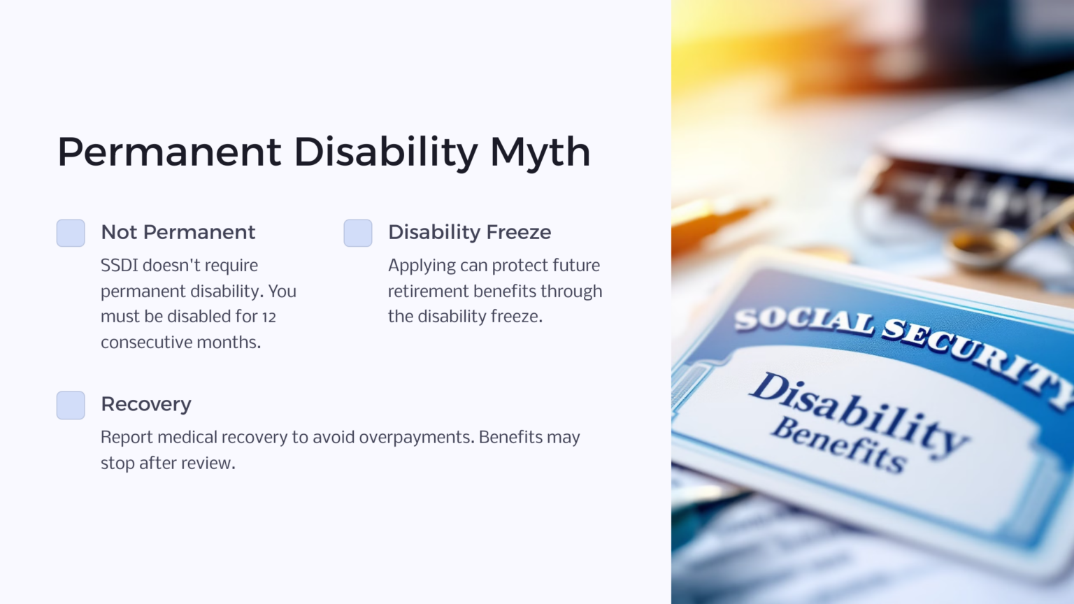 SSDI Eligibility - What You Need to Know
