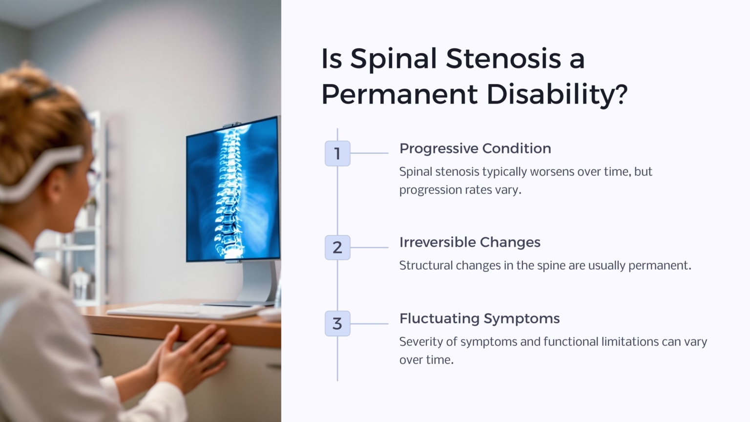 Disability Benefits for Spinal Stenosis