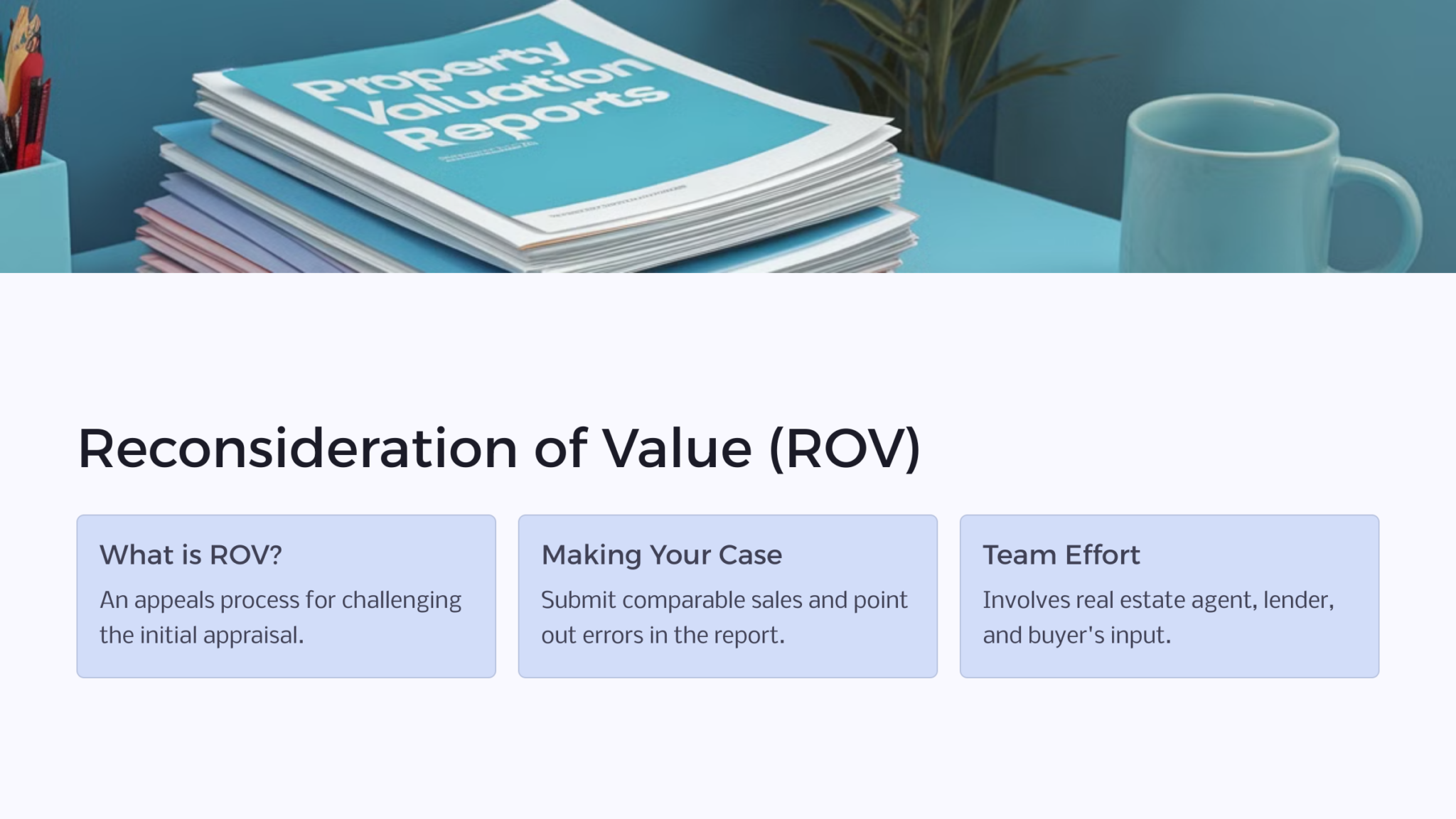 VA Tidewater Initiative Process and Reconsideration of Value