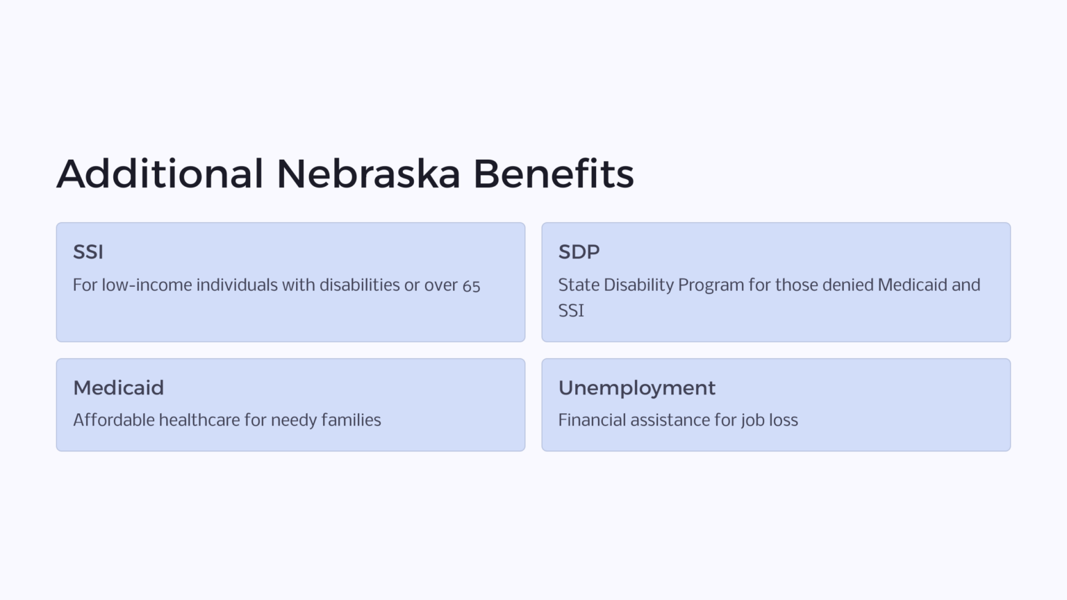 Guide To Nebraska Disability Benefits