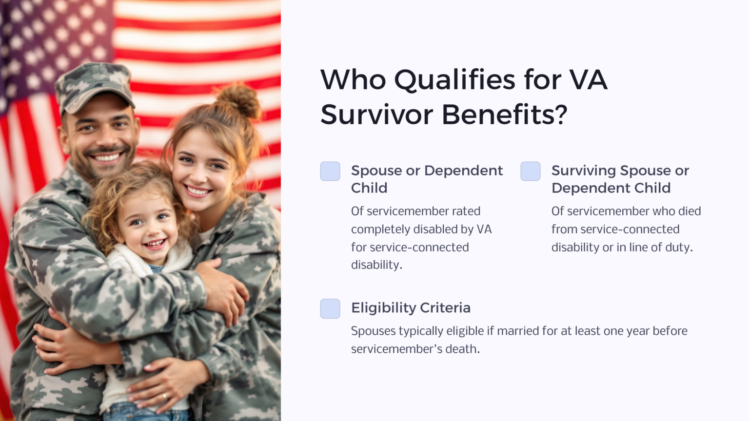 8 Important Benefits for VA Survivors