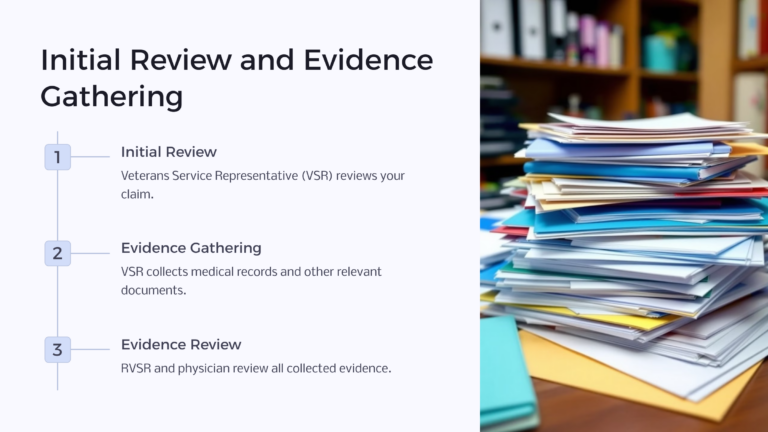 8 Steps in the VA Disability Claim Process