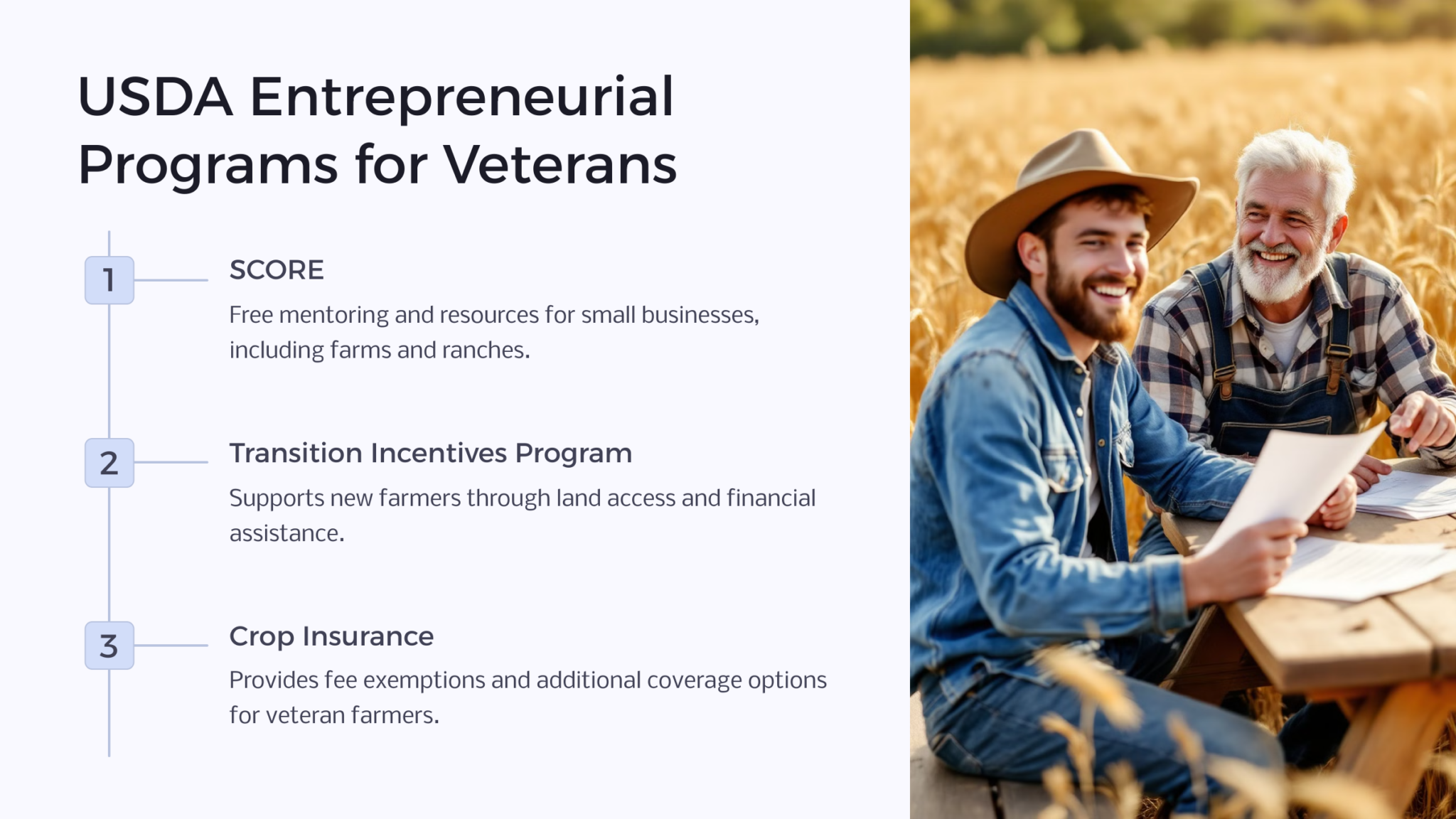 7 USDA Farming Benefits for Veterans