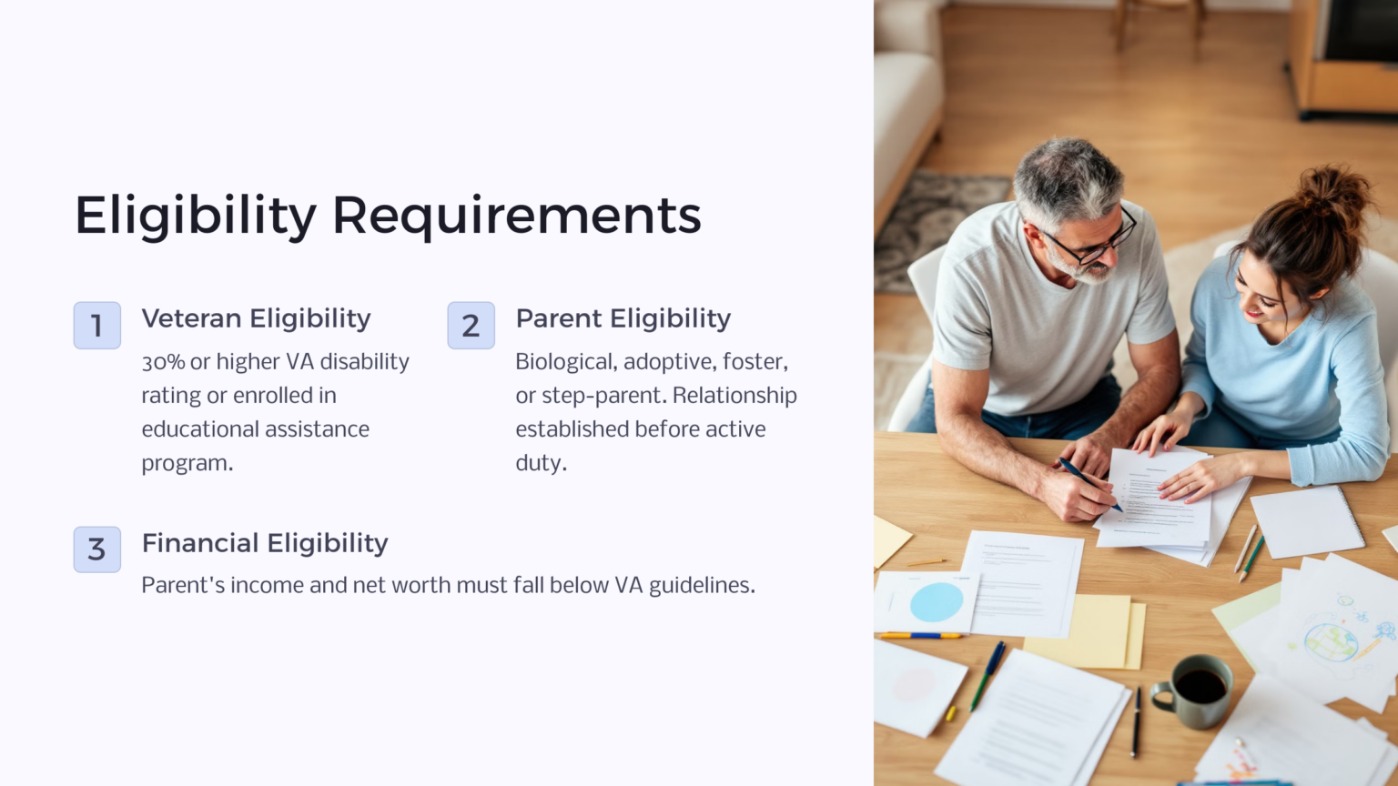 6 Benefits of the VA Dependent Parent Program