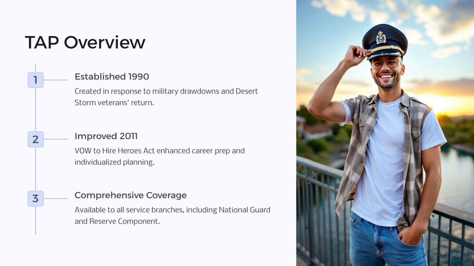 8 Steps of the Transition Assistance Program