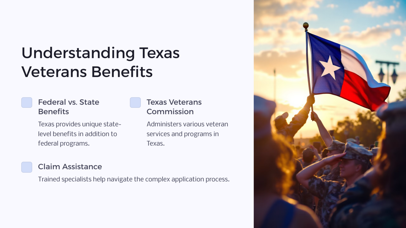 Texas Veterans Benefits