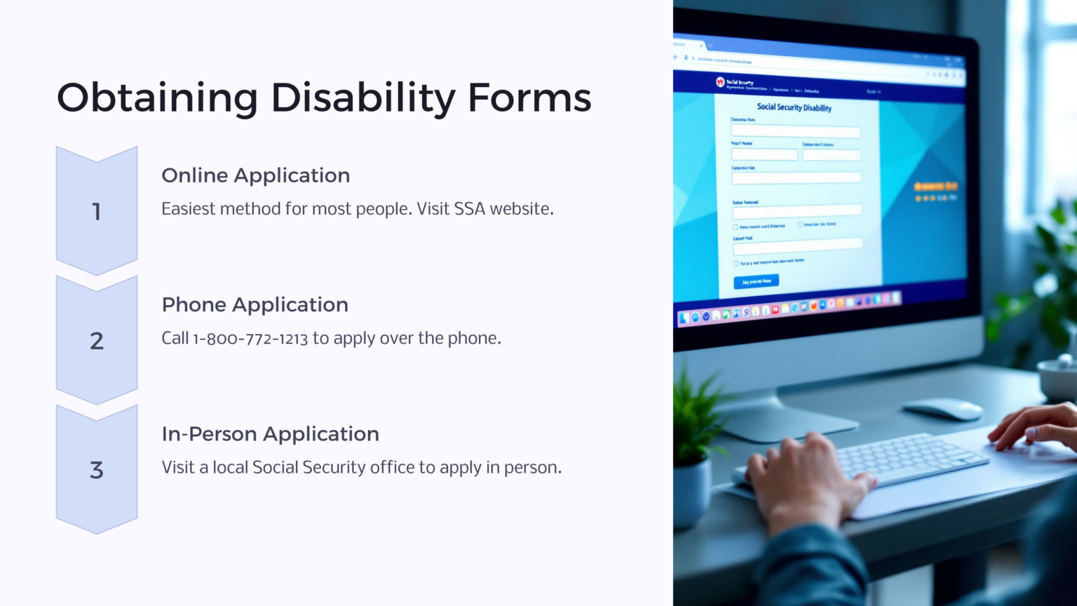 Social Security Disability Application Form
