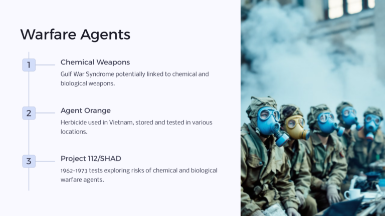 5 Categories of Hazardous Military Exposure