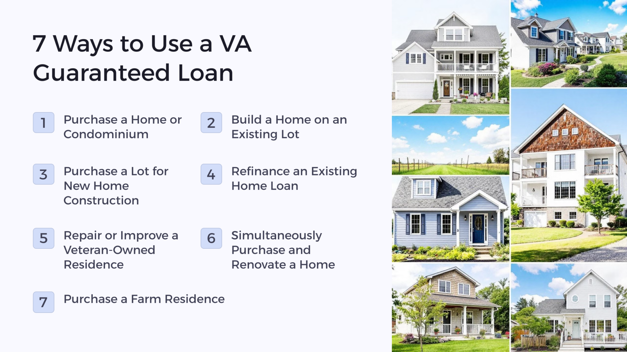 7 Ways To Use a VA Guaranteed Loan