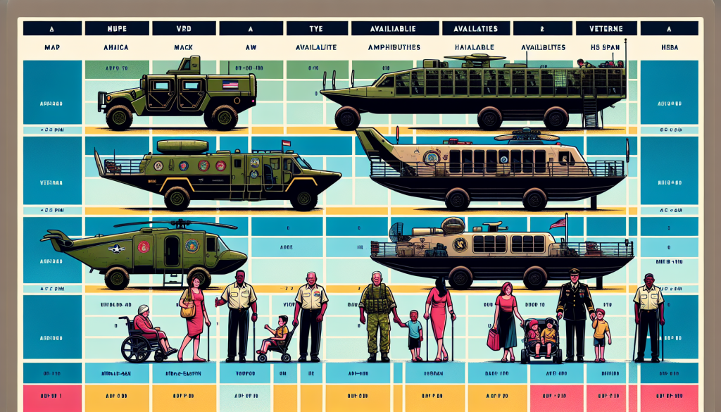 Amphibious Vehicle Availability Table - Benefits.com - We Make ...