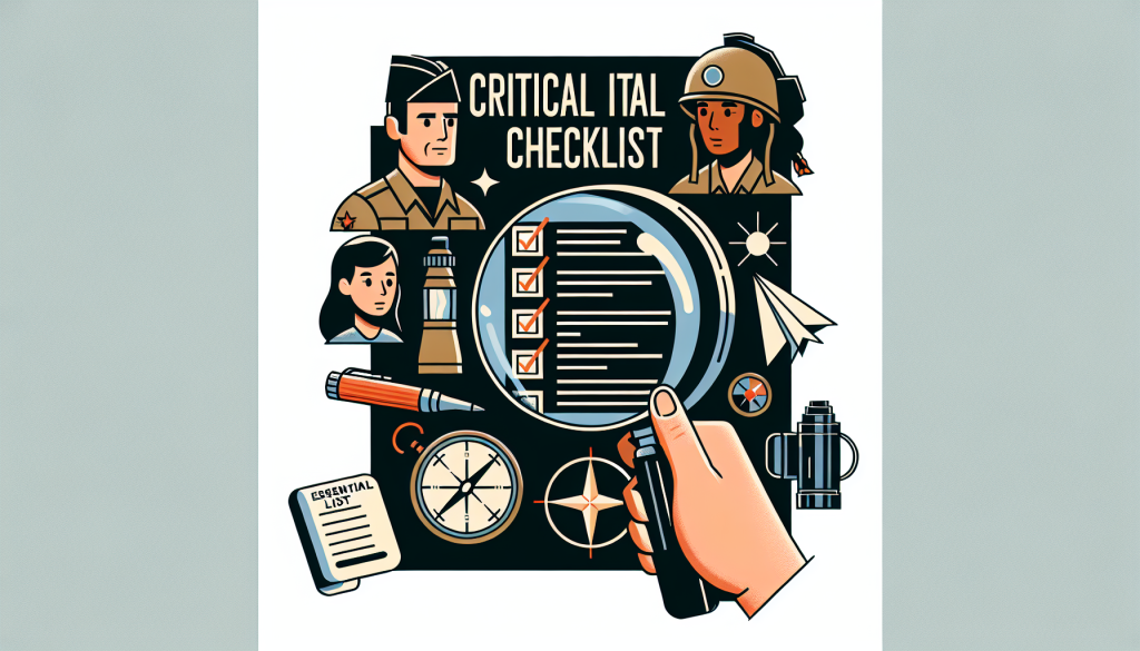 Critical item list (CIL) - Benefits.com - We Make Government Benefit ...