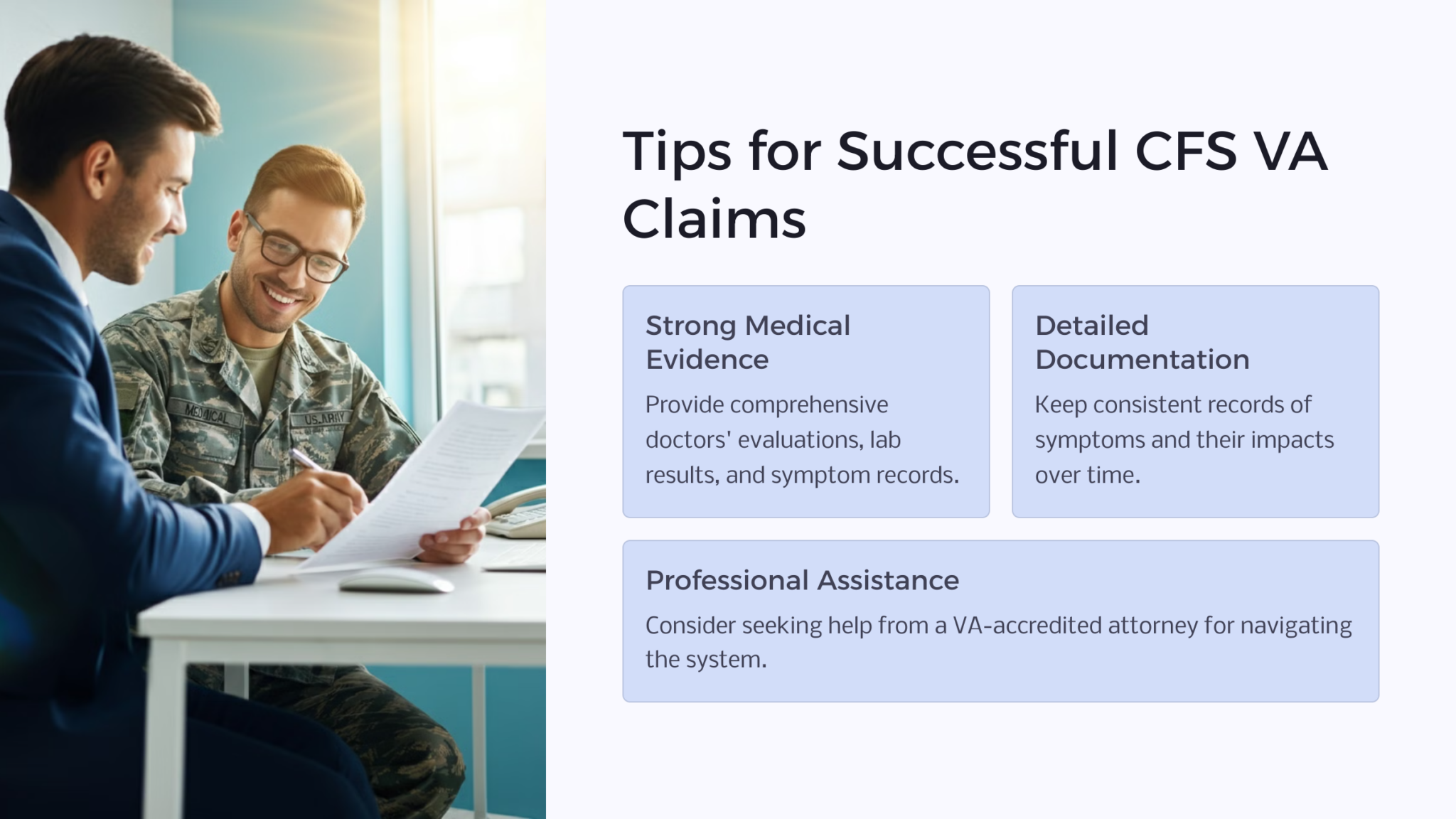 VA Rating for Chronic Fatigue Syndrome - Benefits.com - We Make ...