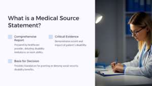 How to Obtain a Medical Source Statement (MSS) from Your Dr.