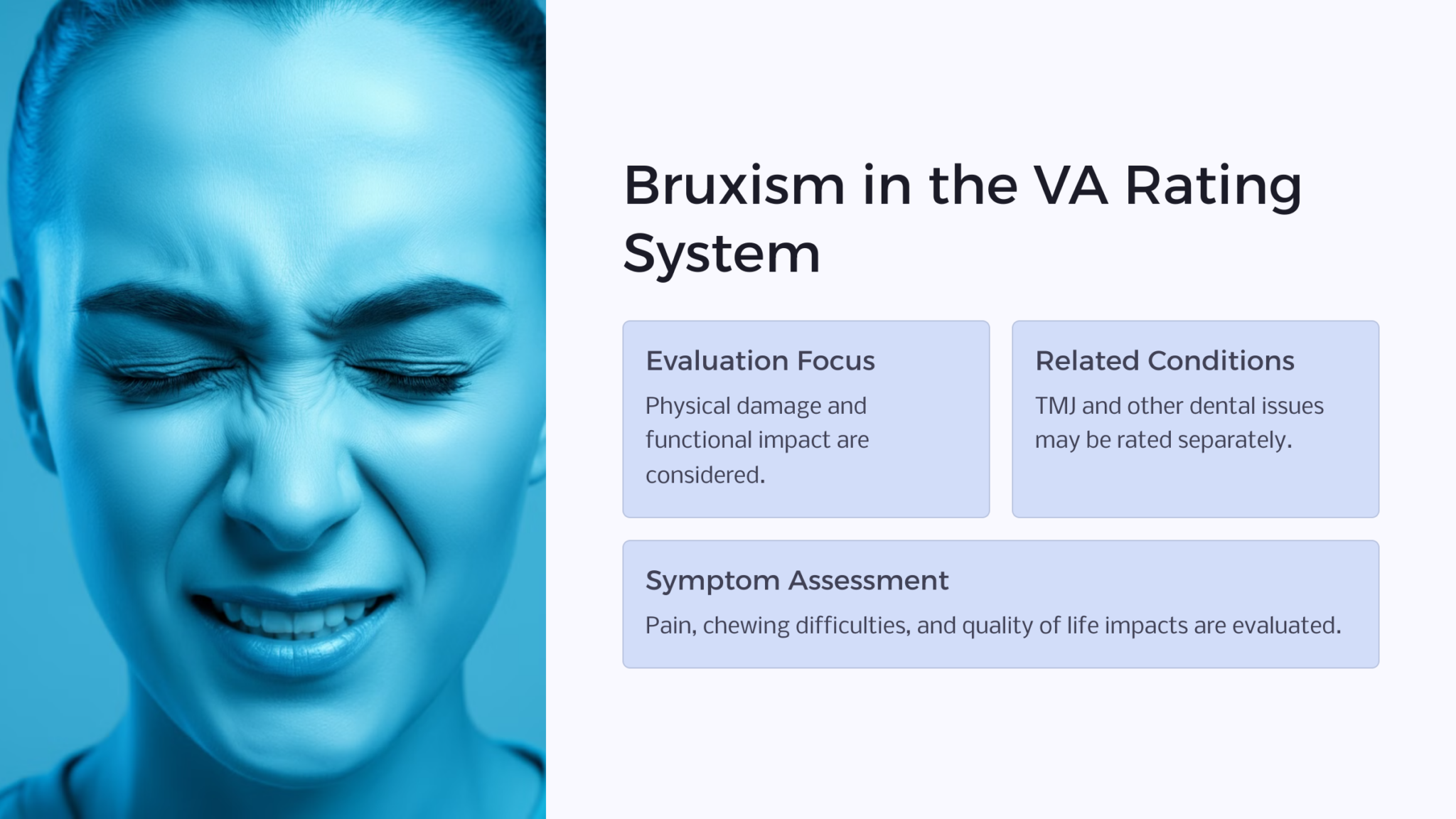 Bruxism VA Rating - Benefits.com - We Make Government Benefit Program ...