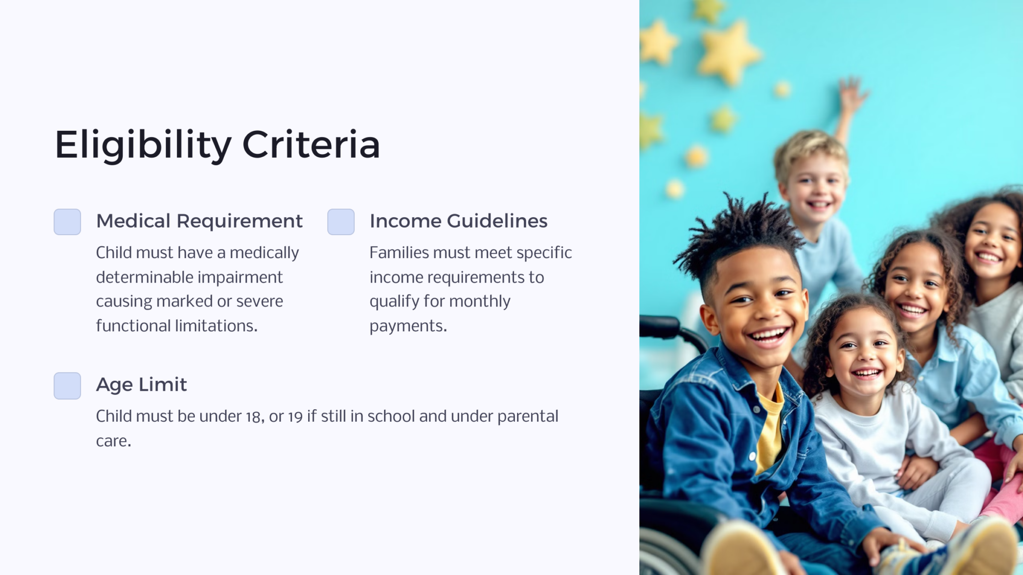 15 Child Disabilities That Qualify for Social Security Benefits