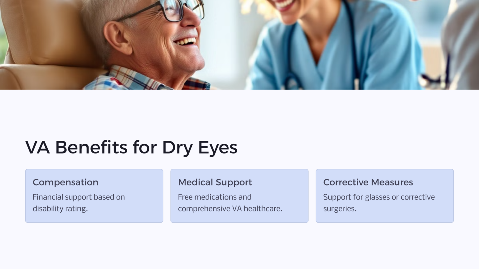 Dry Eyes VA Rating - Benefits.com - We Make Government Benefit Program ...