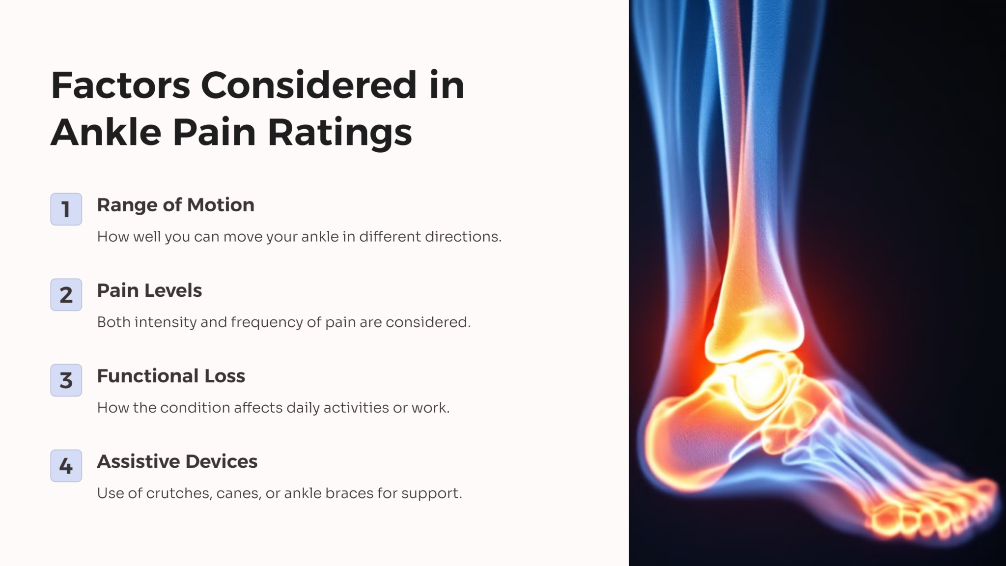 What Should I Know About The VA's Rating for Ankle Pain? - Benefits.com - We Make Government ...